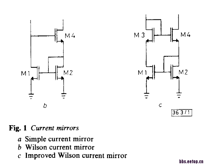 wilson电流镜和cascode电流镜高频性能的优劣 - 微波射频技术问答
